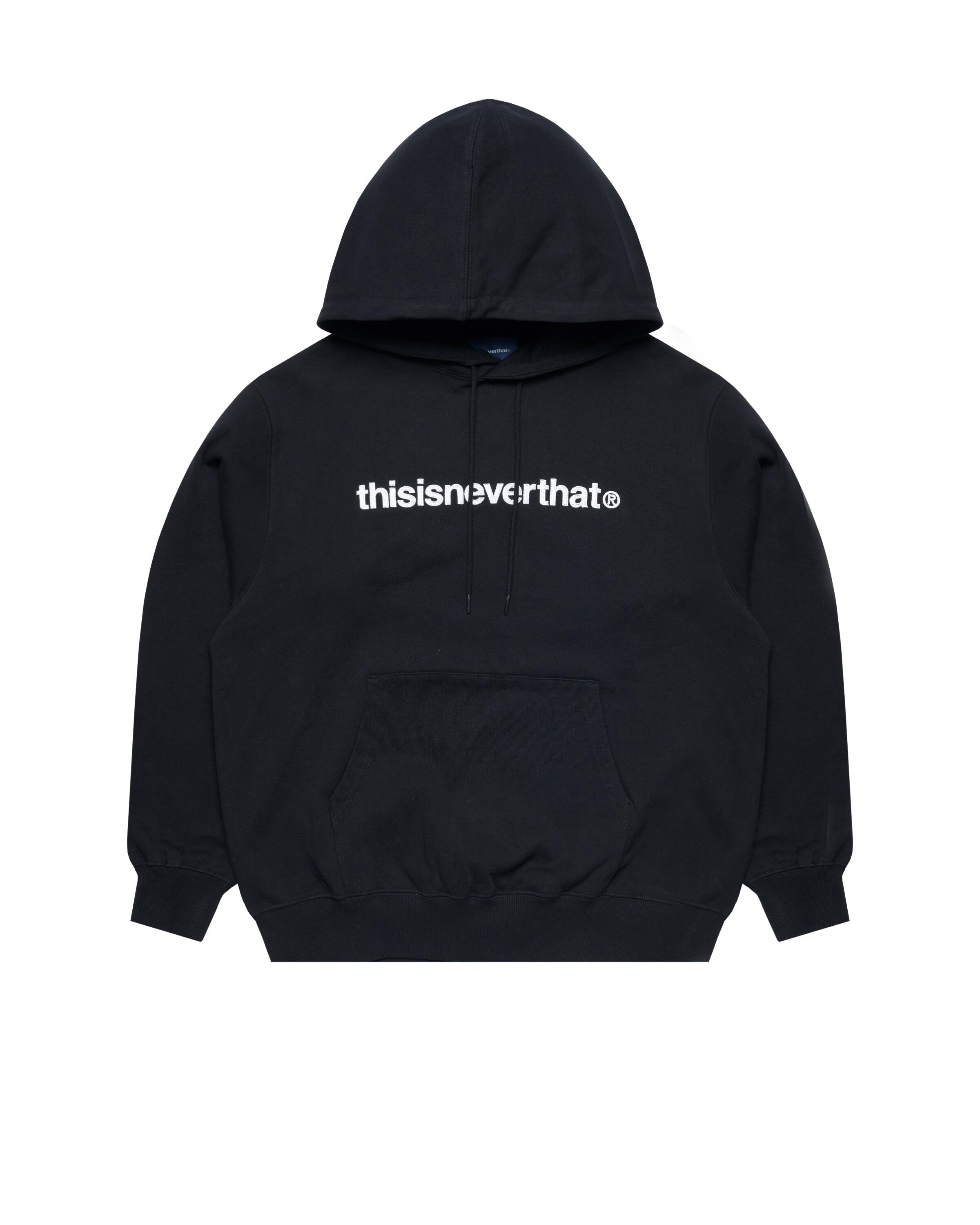 thisisneverthat T-Logo Hoodie | TN243TSWHO01-BLK | AFEW STORE